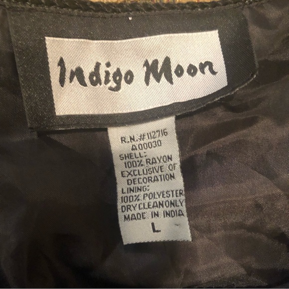 indigo moon | Jackets & Coats | Euc Lined Indigo Moon Jacket | Poshmark